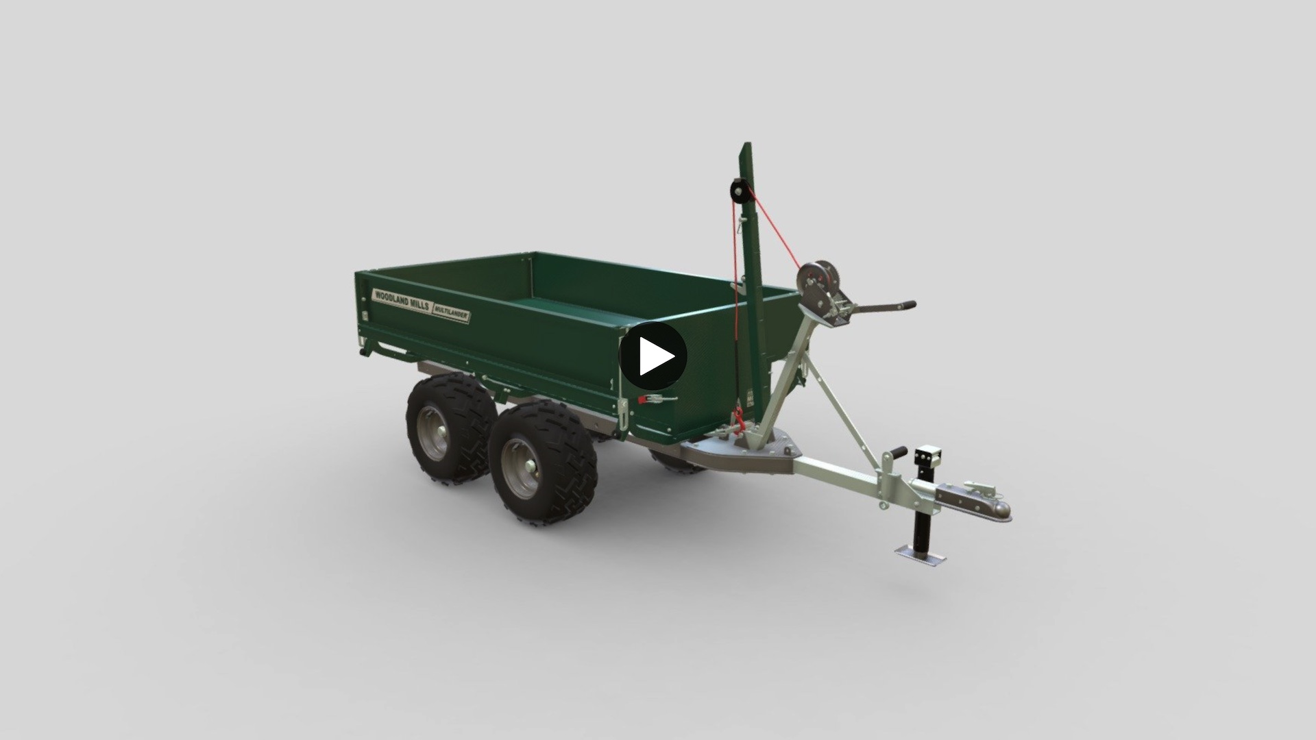 Multilander ATV/UTV Dump Trailer