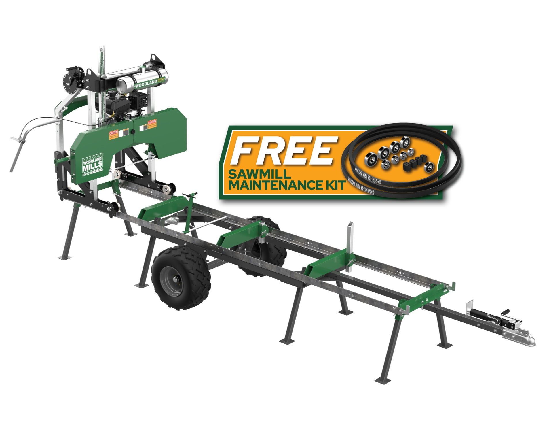 HM122 Bushlander® Trailer & Sawmill