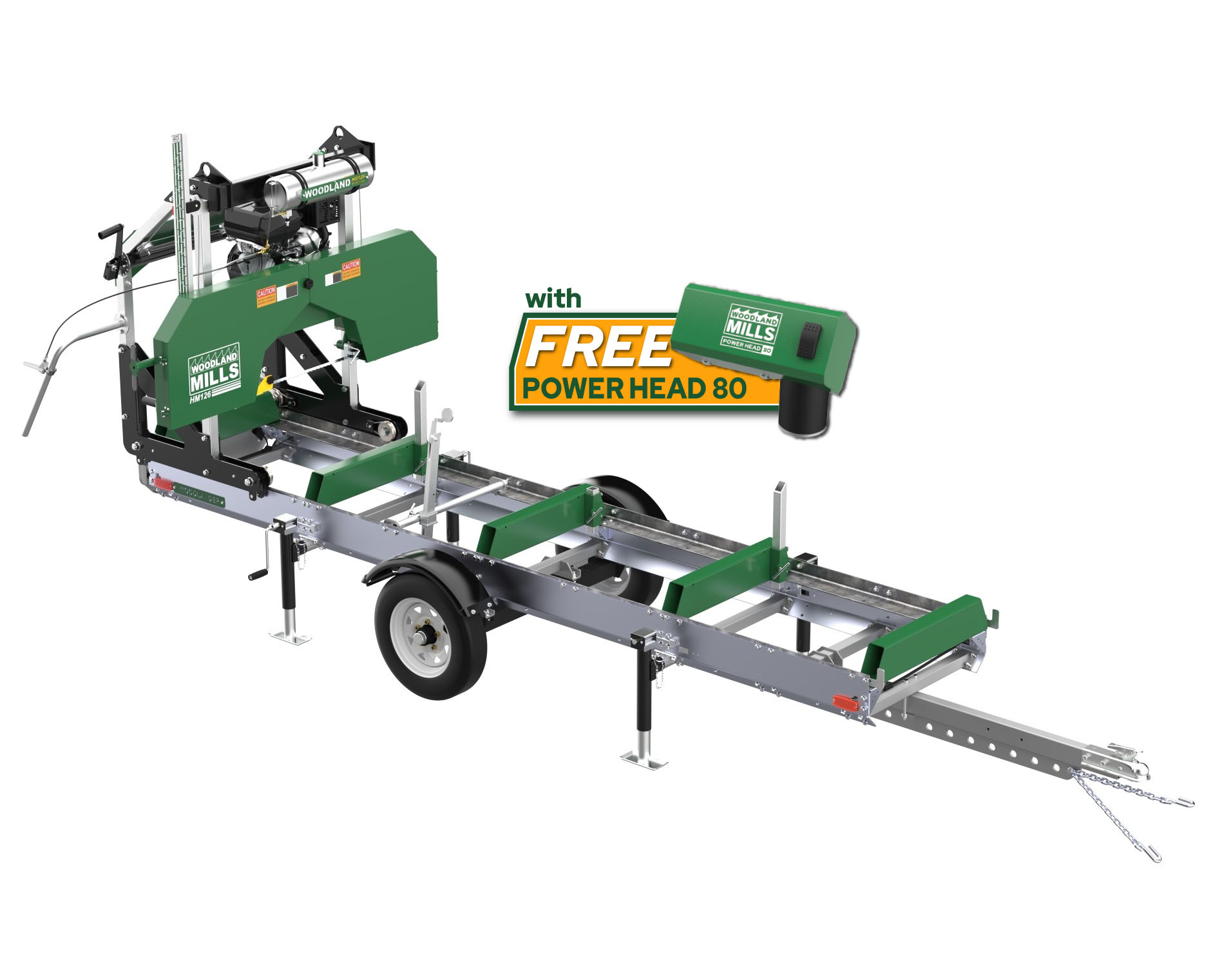HM126 Woodlander® Trailer & Sawmill